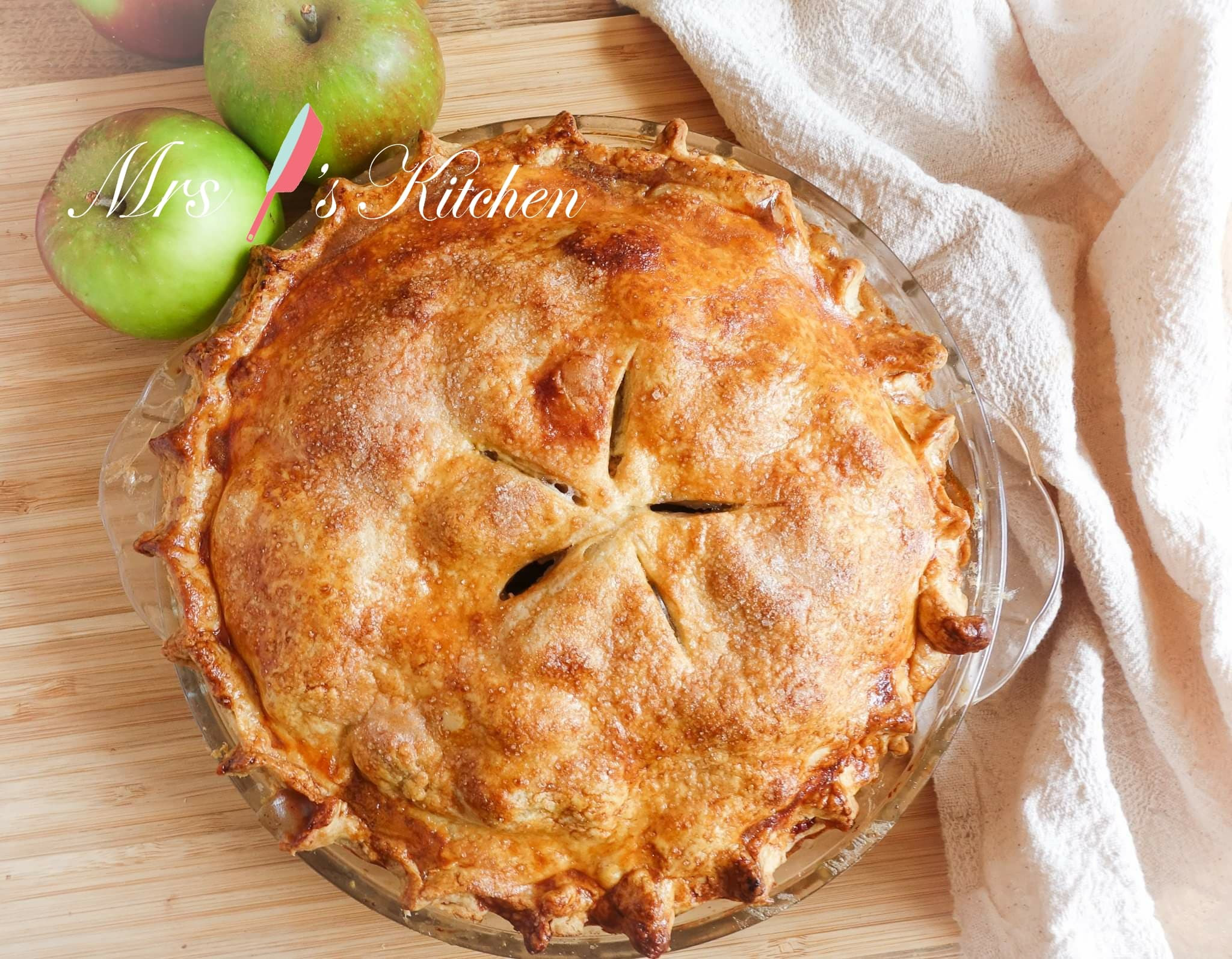 【影片】經典蘋果派 by Mrs P's Kitchen - 愛料理