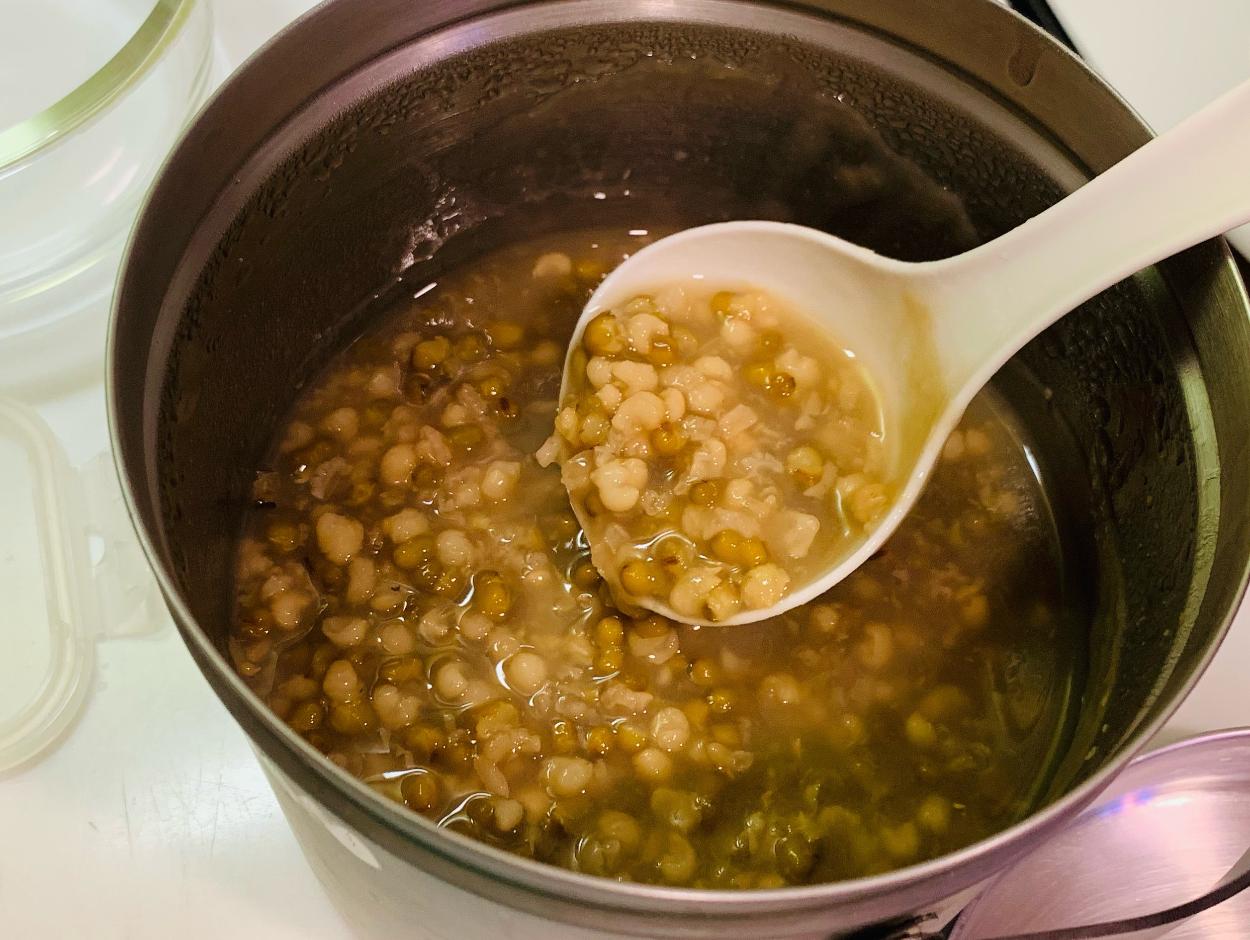 ⭐️最愛媽媽味⭐️綠豆薏仁甜湯 by Lala Claire - 愛料理