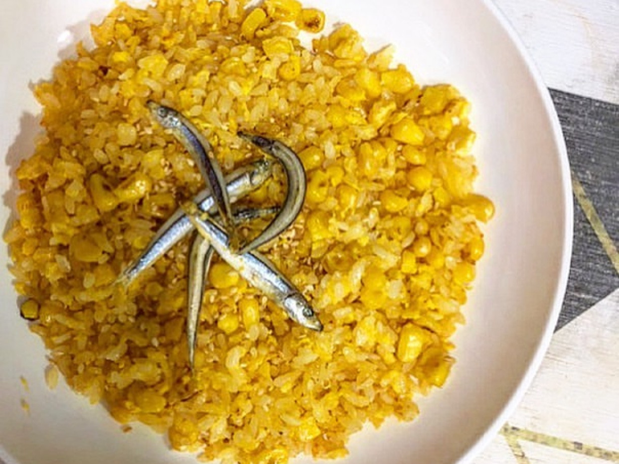 丁香魚尬玉米炒飯 by Alin廚房（阿琳上菜） - 愛料理