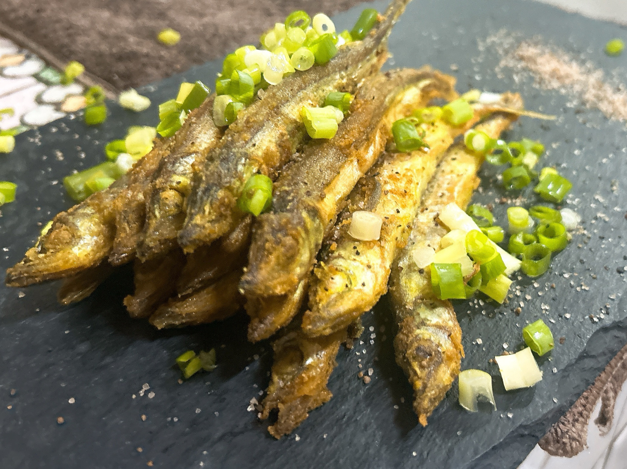 香煎柳葉魚 by Karvin - 愛料理