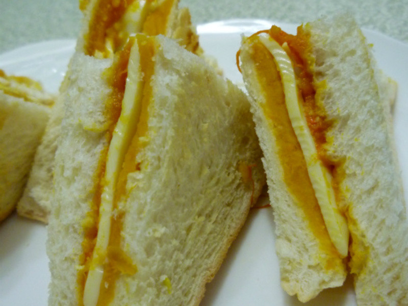 felicine｜南瓜地瓜起士蛋三明治 by 黃珮榕 - 愛料理